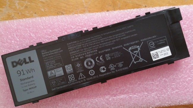 Dell Precision 7510 Battery, Replacement Dell Precision 7510 11.4V 91Wh ...