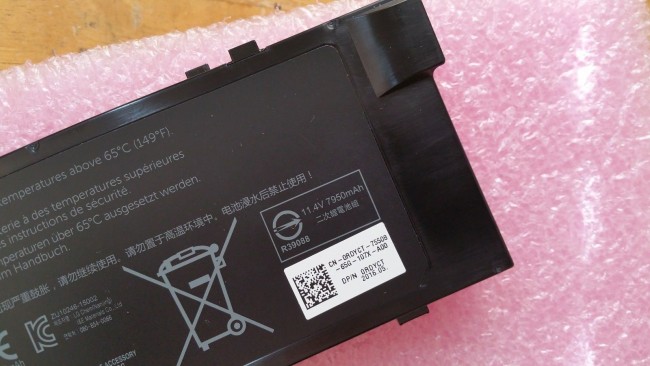Dell Precision 7510 Battery, Replacement Dell Precision 7510 11.4V 91Wh ...