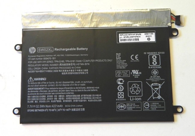 Hp HSTNN-IB7N Battery, Replacement Hp HSTNN-IB7N 7.7 32.5Wh/4221mAh Battery